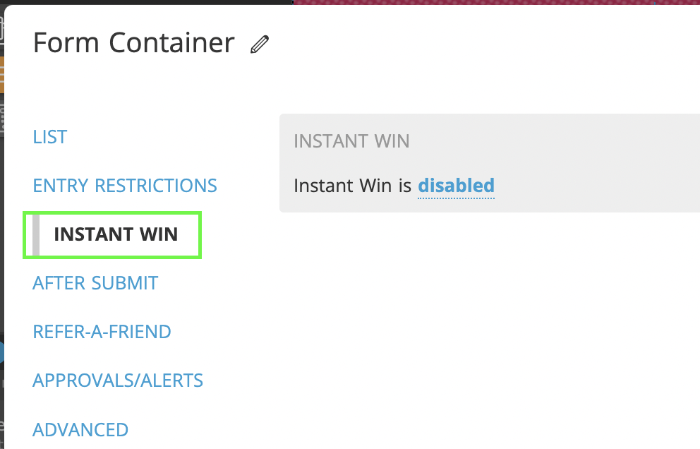Instant Win – ShortStack Support