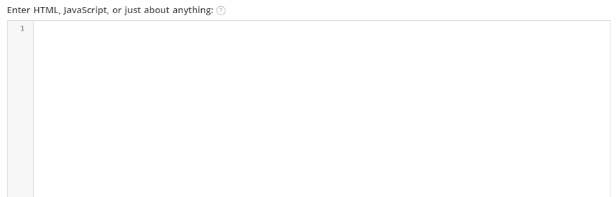 Code Widget – ShortStack Support