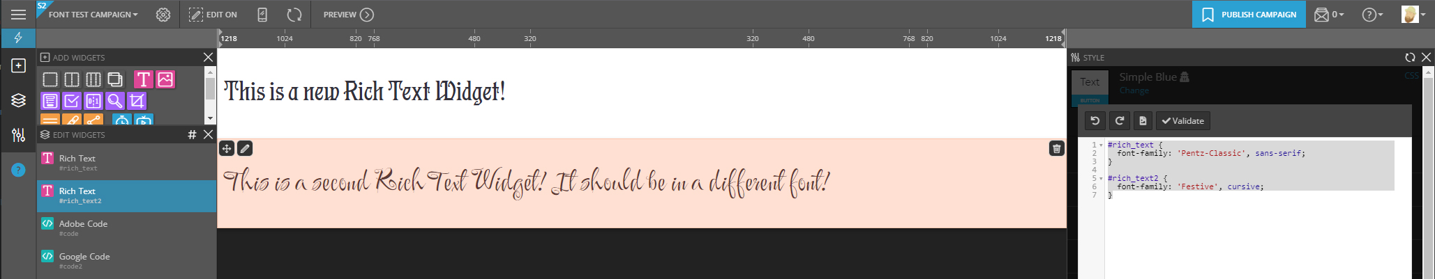 Importing Custom Fonts – ShortStack Support